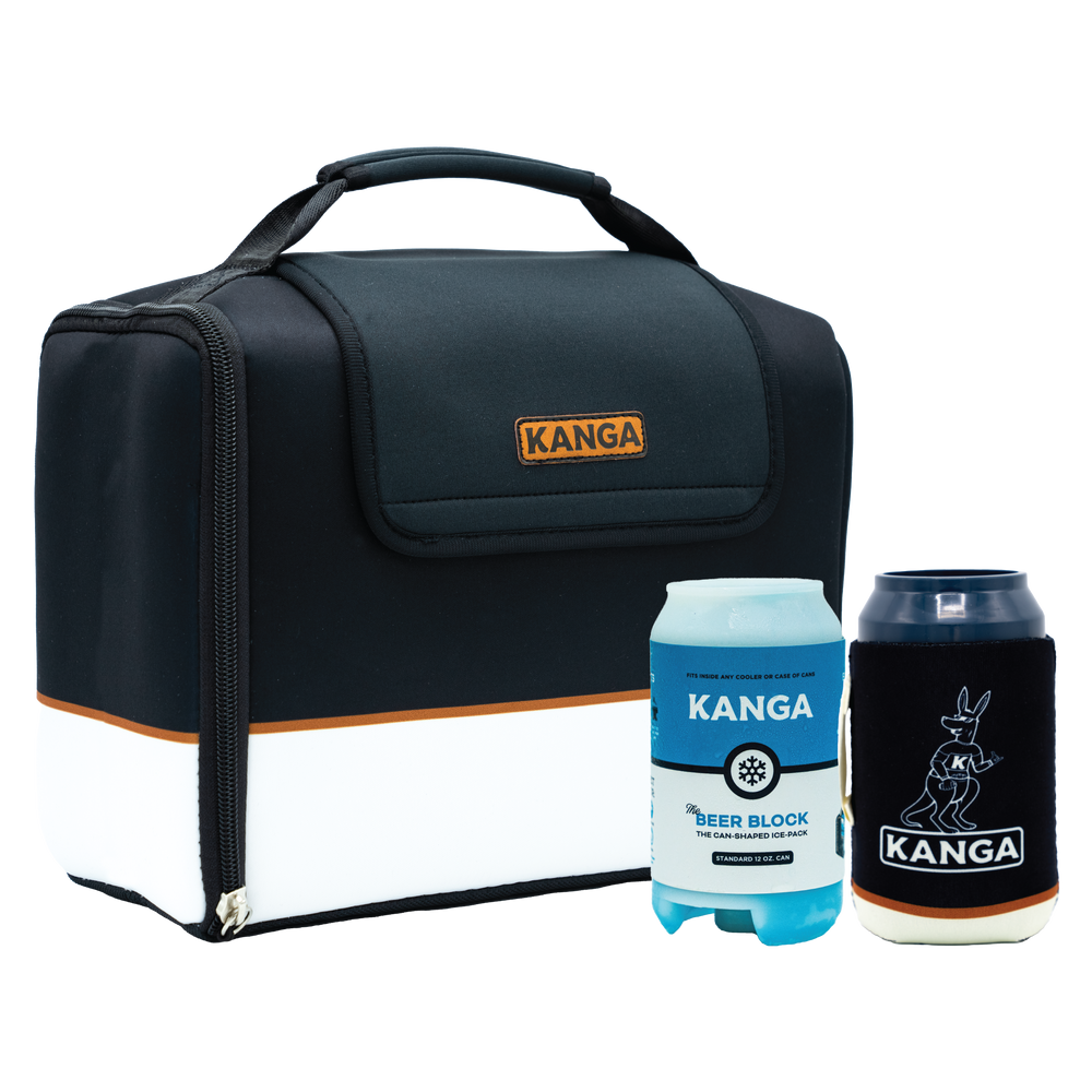 12-Pack Kase Mate, Neoprene Rooski, and Beer Block Bundle – Kanga Coolers